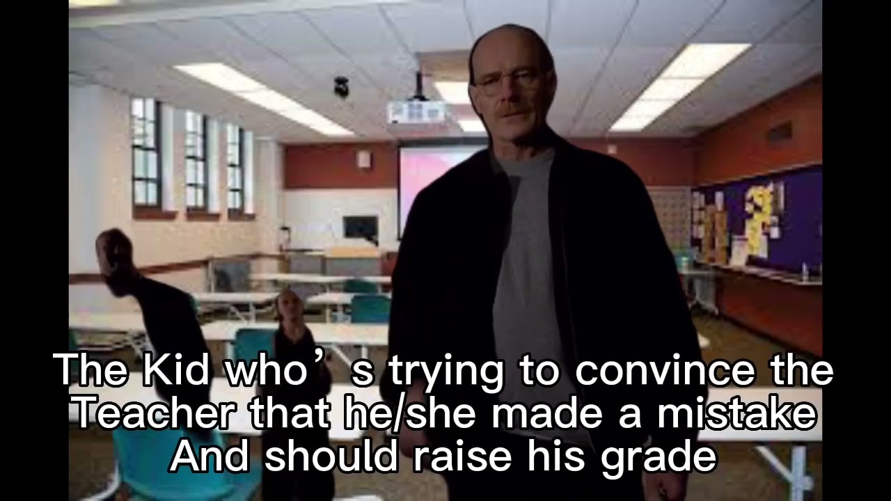 Breaking Bad Test Results in School (Breaking Bad Memes #1) - YouTube