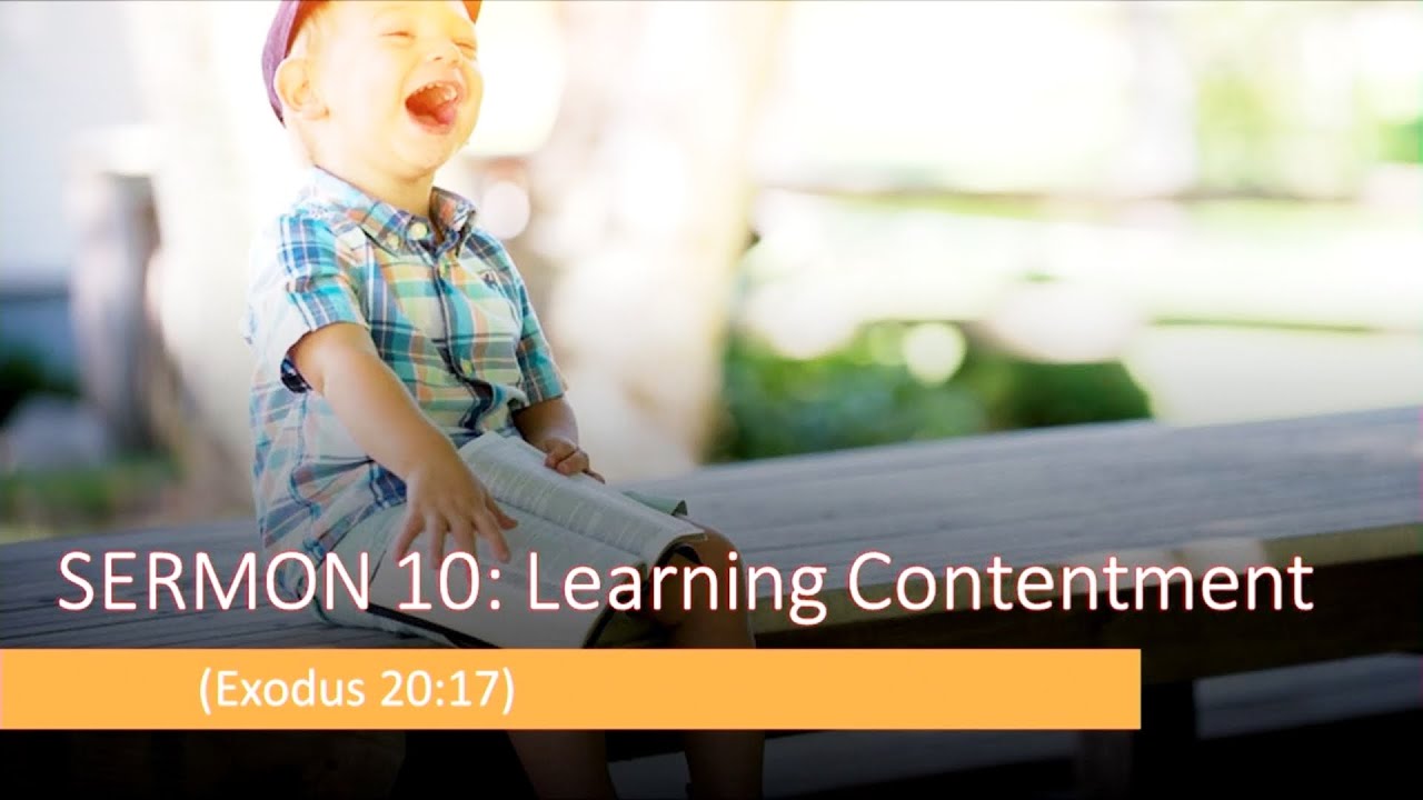 LEARNING CONTENTMENT - YouTube