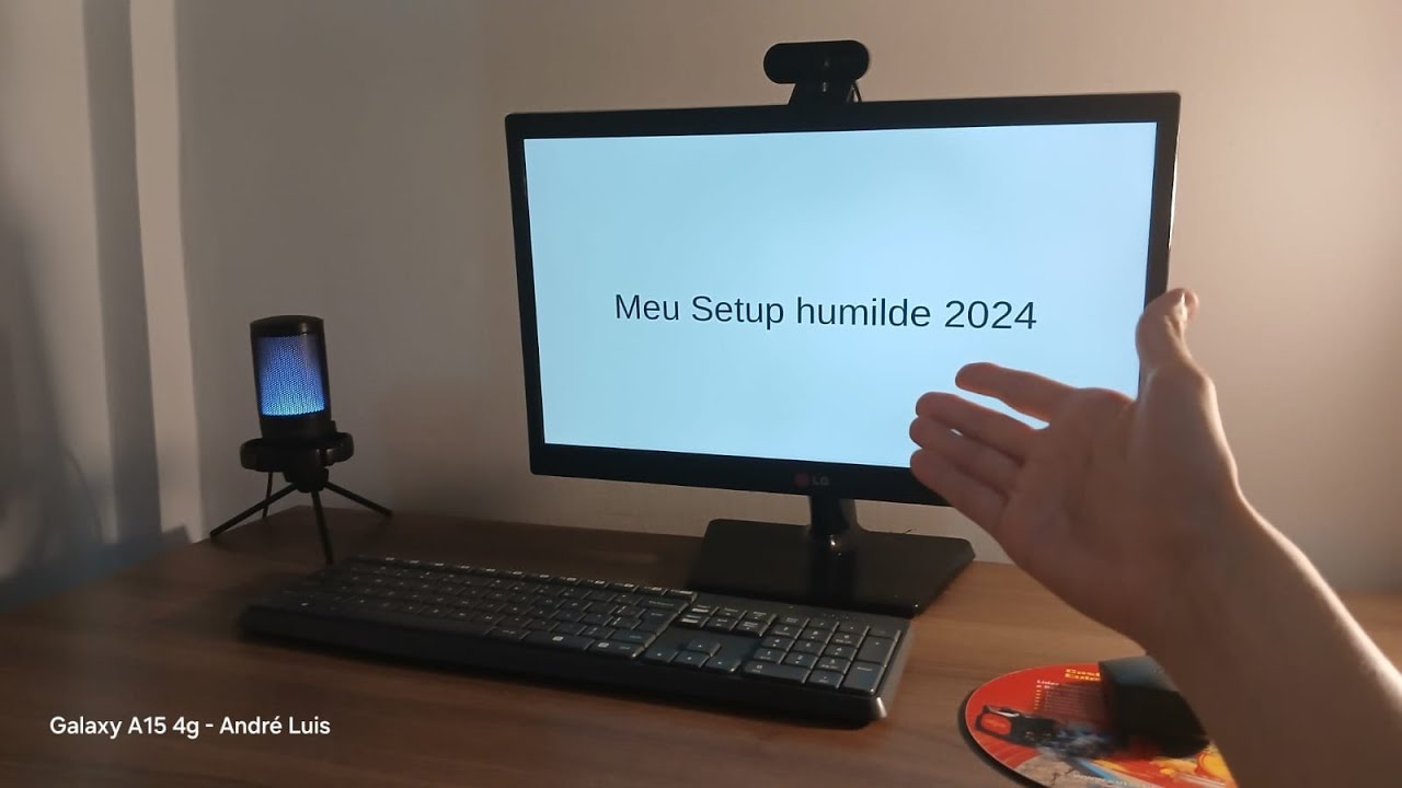 😍MEU SETUP HUMILDE MINIMALISTA 2024 😍 - YouTube