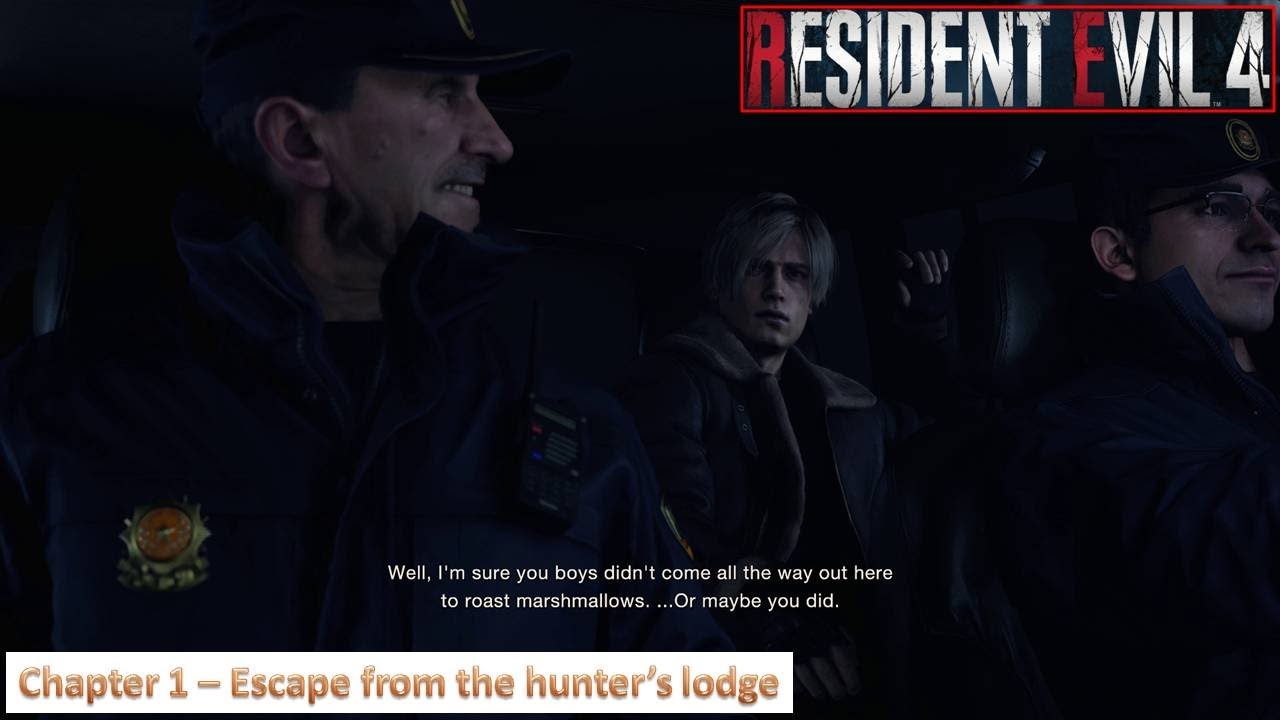 Resident Evil 4 (Remake) - Chapter 1 - Escape from the hunter's lodge - YouTube