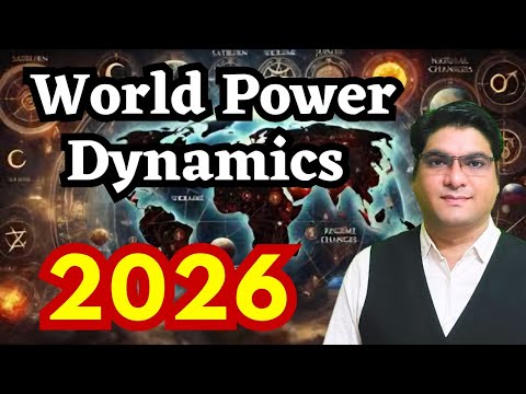2026 World Power Dynamics | Jyotish predictions for major countries ...
