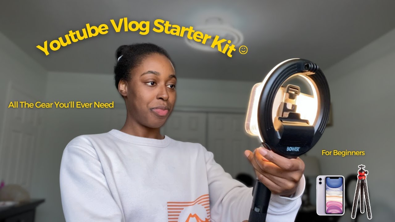 YOUTUBE STARTER KIT: VLOG GEAR ♡ BEGINNER TIPS ♡ UNBOXING - YouTube