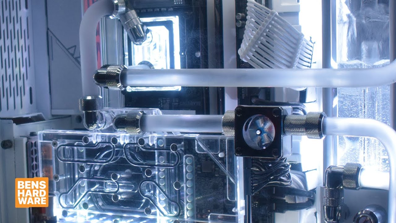 PROJECT FROSTBYTE - Time Lapse PC Build - with Custom Water Loop - YouTube