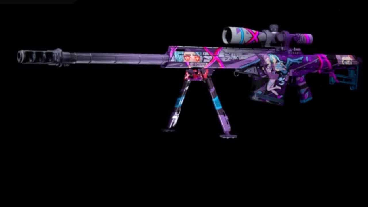 Rytec AMR blueprint the Showcase ANIME Sniper (Call of Duty Modern ...