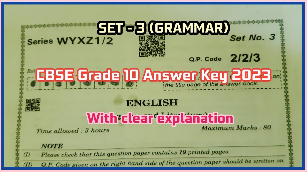 Grade 10 CBSE Set 3 Question Paper Answer Key 2023 Section B grade-10-cbse-set-3-question-paper-answer-key-2023-section-b