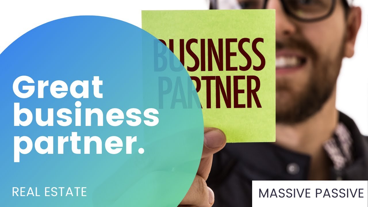 What is good in having a great business partner in a Real Estate ...