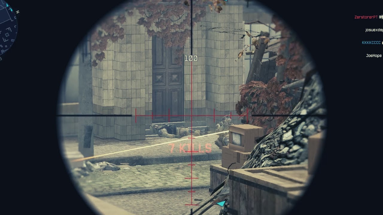 Warface : Multiplayer Team Death Match : Down Town : Sniper - YouTube