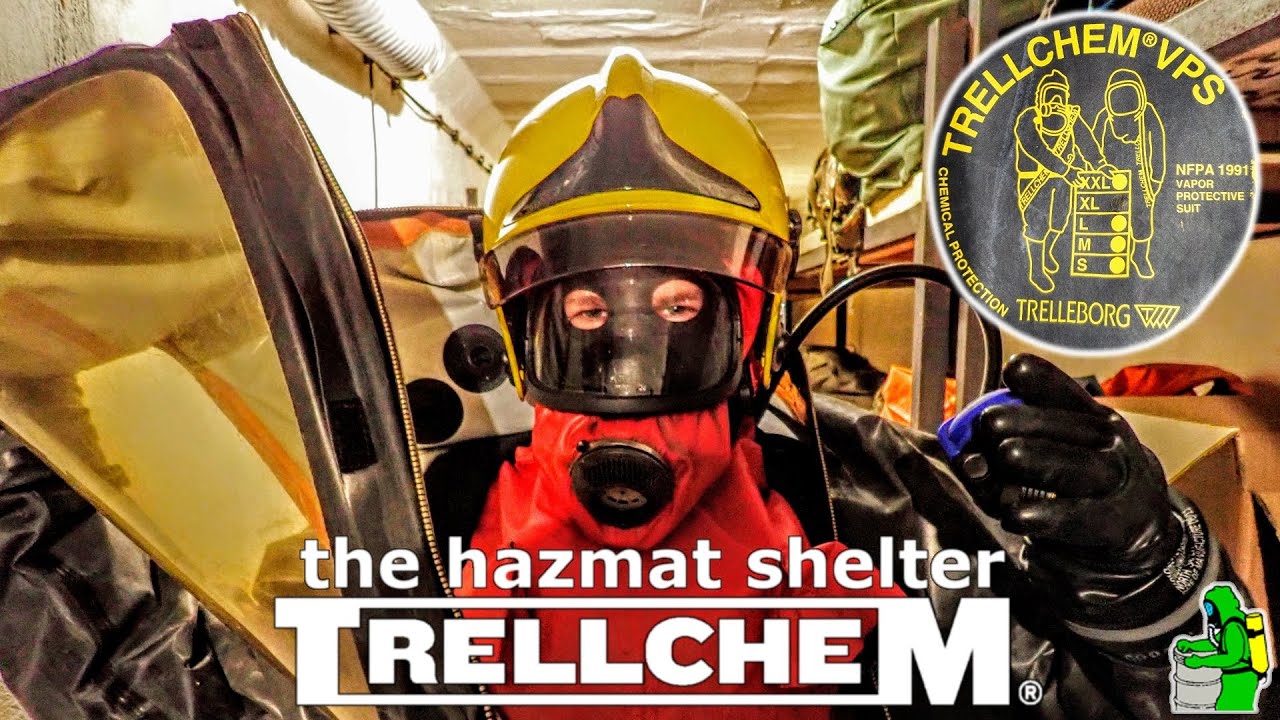 TRELLCHEM VPS military - the hazmat shelter - YouTube