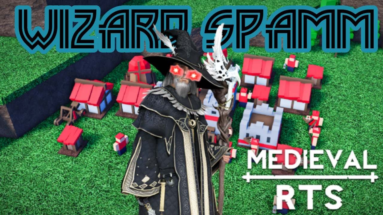 Wizard Spamm in Medieval RTS - YouTube
