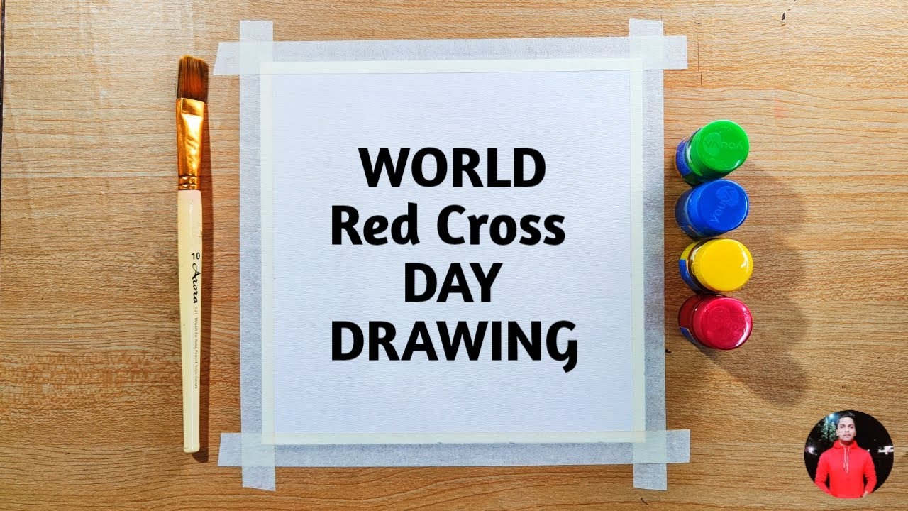 World Red Cross Day Drawing | International red cross day poster ...