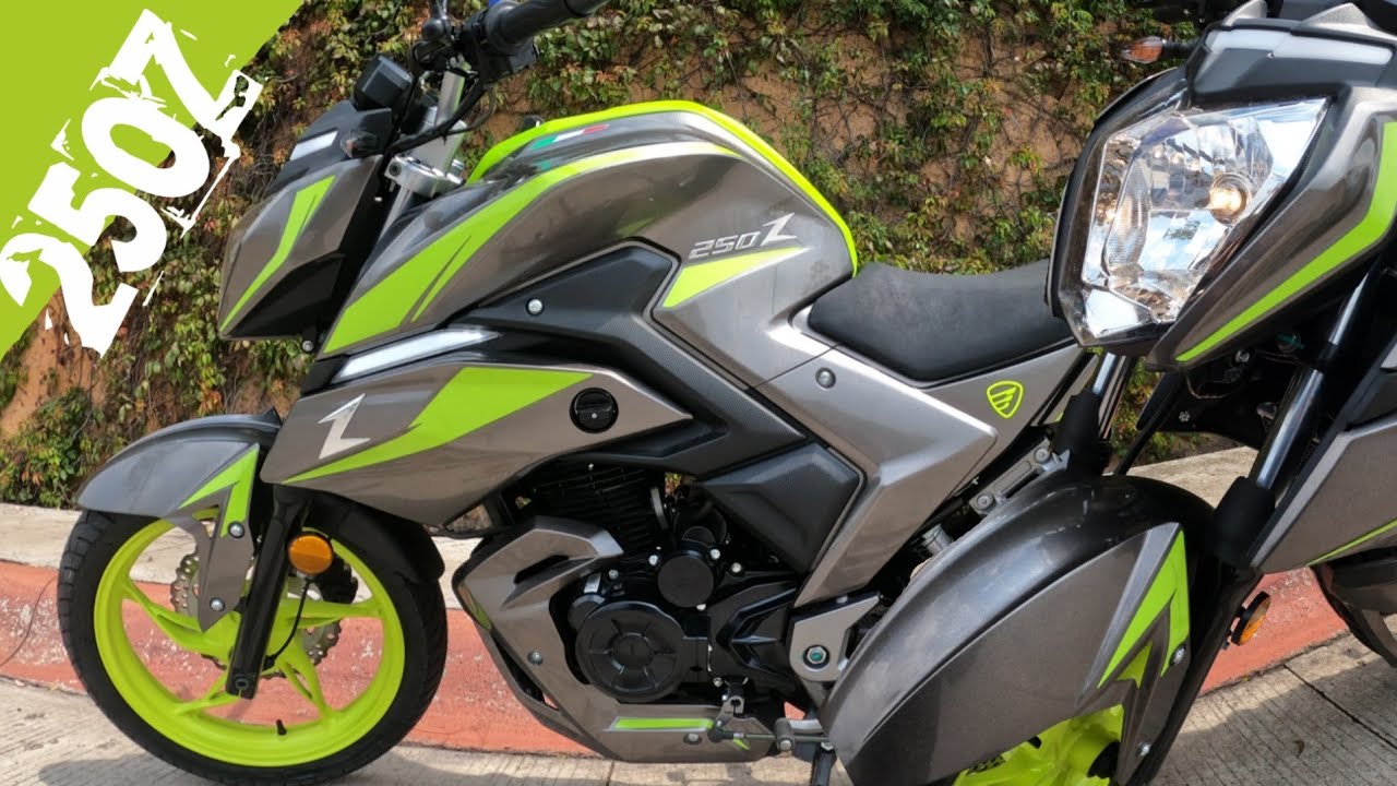 Review Italika 250Z Grafito 2021 - YouTube