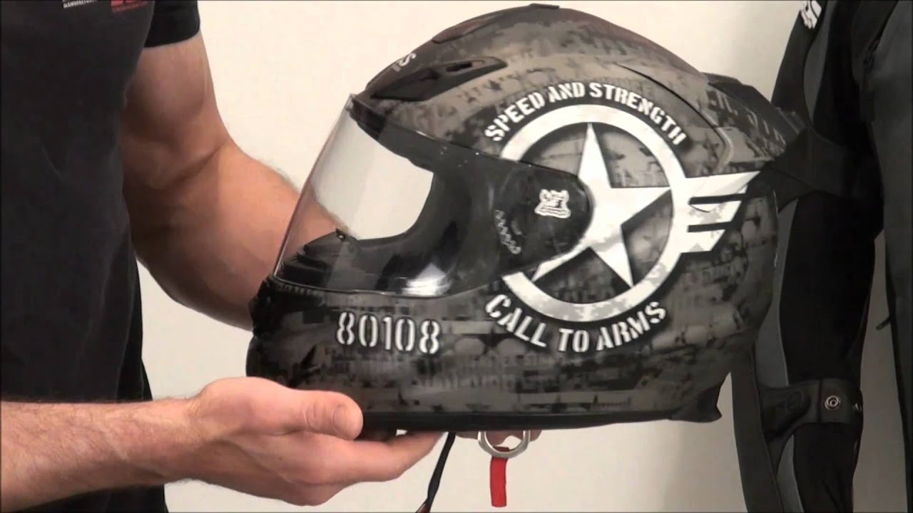 Speed and Strength Helmet Promotion from SportbikeTrackGear.com - YouTube
