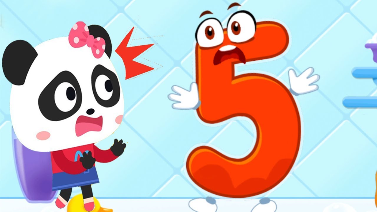 Learn Number 5 for Toddlers - Number Videos - YouTube