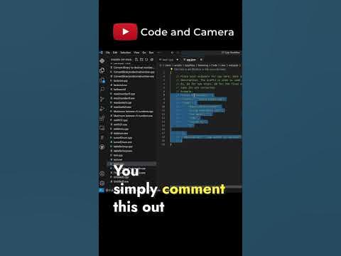 C/C++ VS Code Secret trick | User Snippets | - YouTube