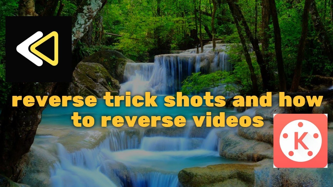 Reverse trickshots || how to reverse in kine master pro apk - YouTube