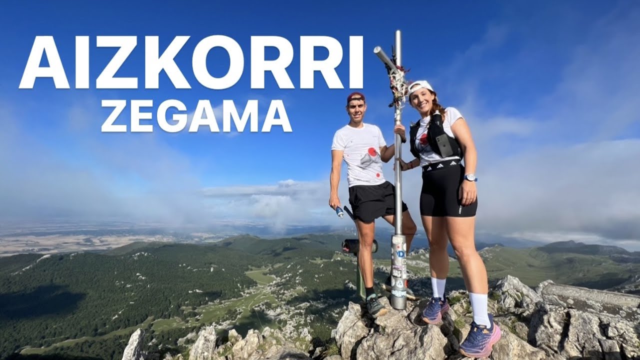 SUBIDA AL AIZKORRI POR SANCTI SPIRITU ⛰🏃🏽‍♂️🏃🏽‍♀️ | BAJADA POR TÚNEL DE ...
