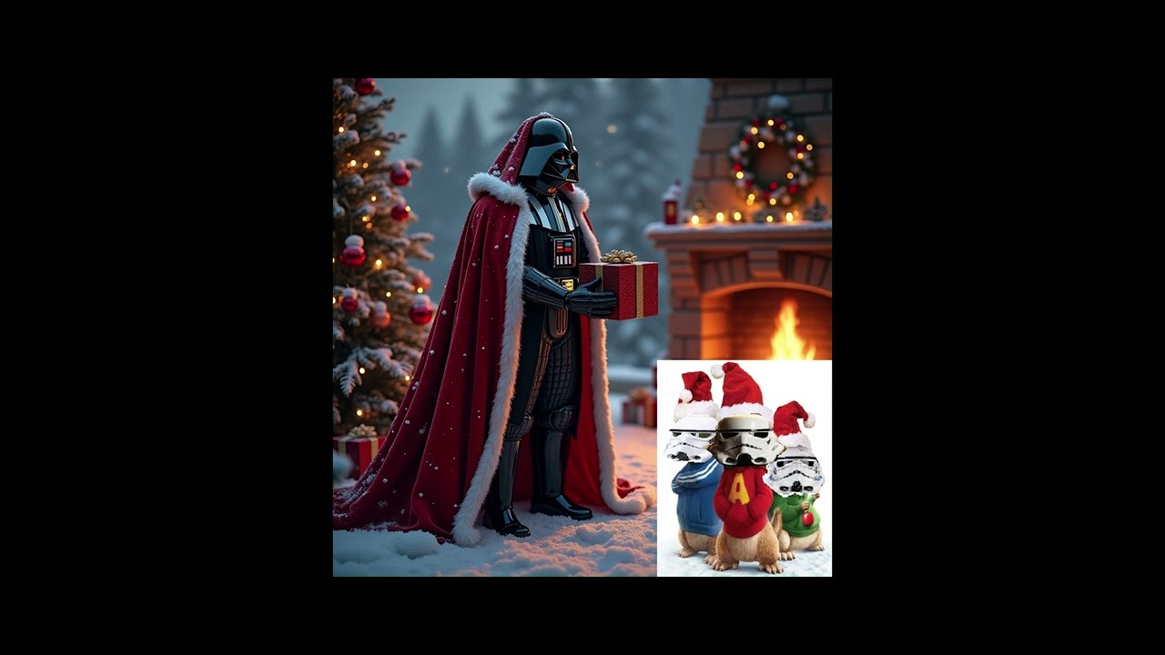 Darth Vader and the Stormtroopers - Christmas Don't Be Late (Alvin and ...