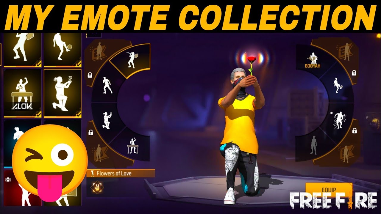 In My ID Emote Full Collection In Garena Free Fire 2017 | How Many ...