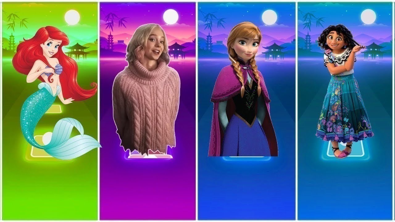 !! Anna Frozen 🆚 Encanto Mirabel 🆚 Emma Myres 🆚 The Little Mermaid ...