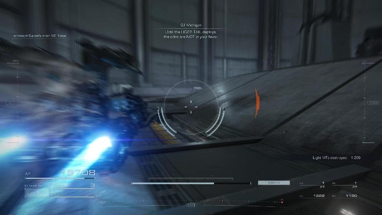 Armored Core 6 (PS5 4K/60FPS) - LIGER TAIL Michigan Boss Fight - YouTube