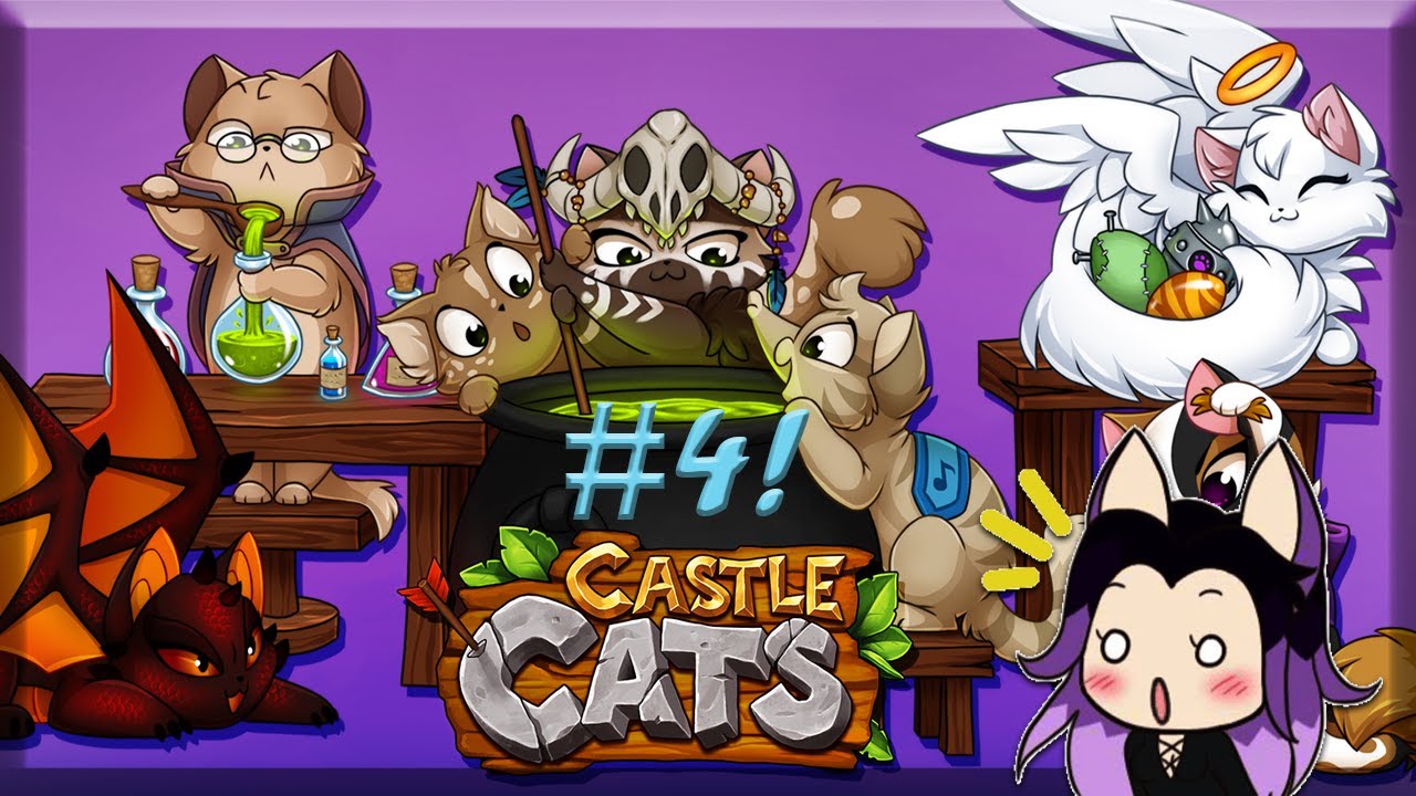 Castle Cats : Gameplay #4 Leveling up all the things! - YouTube