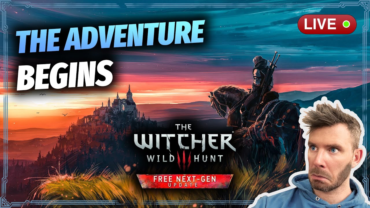 The Witcher 3 Next Gen Upgrade Live Stream - YouTube