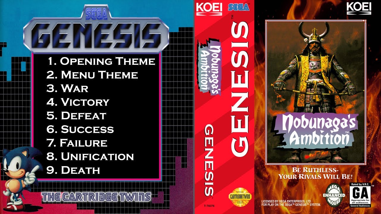 Nobunaga's Ambition - Sega Genesis OST - YouTube