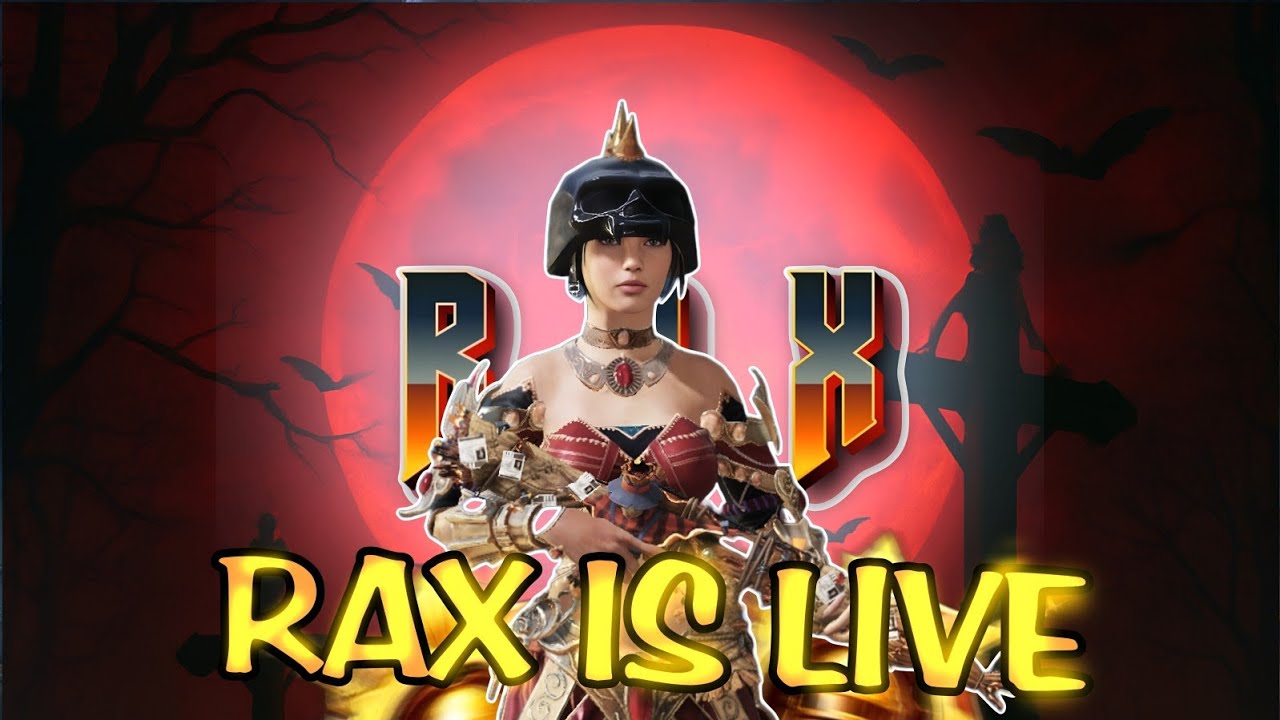 rax is live bgmi live steam 🥶 - YouTube