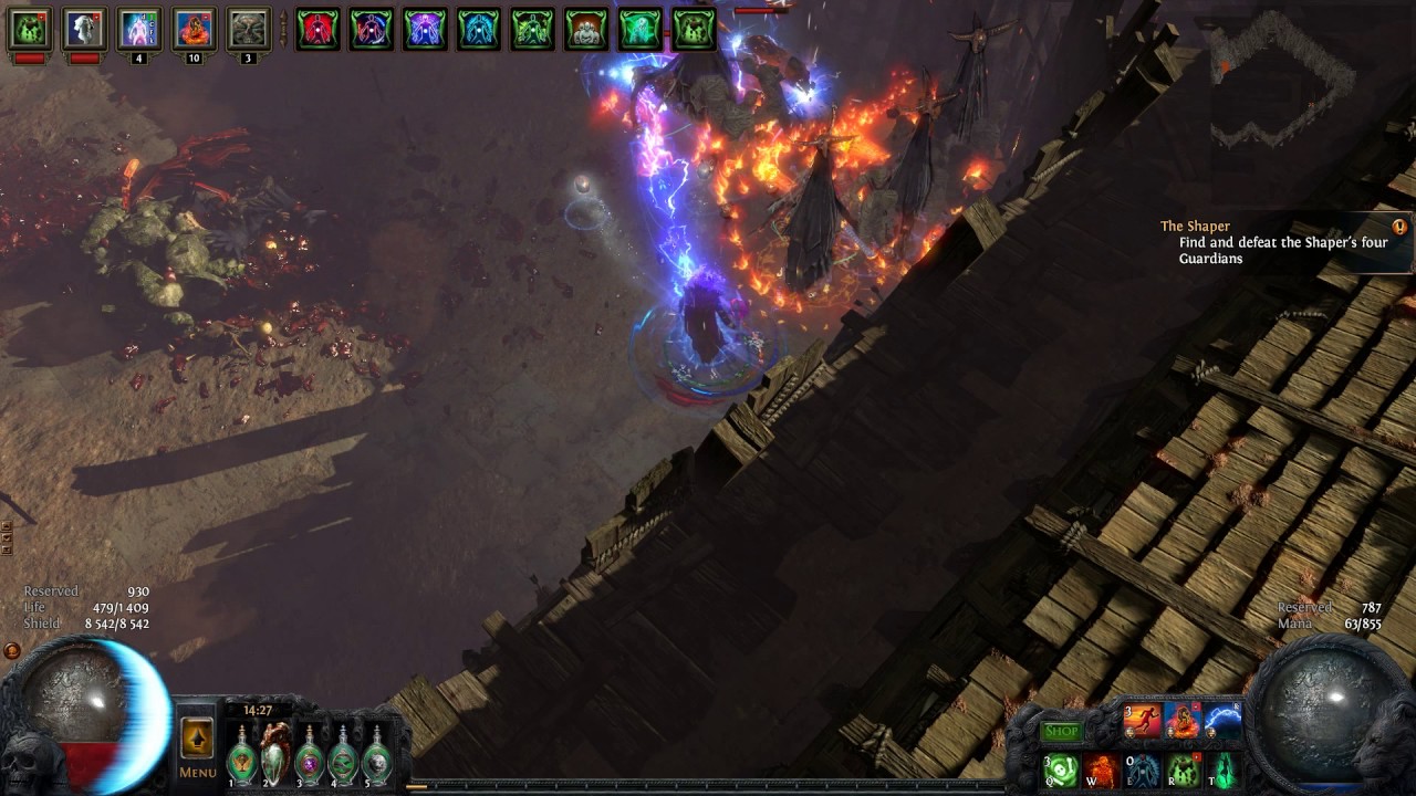 Path of Exile 2.5 Summoner - Pit of the Chimera Map (T16) - YouTube