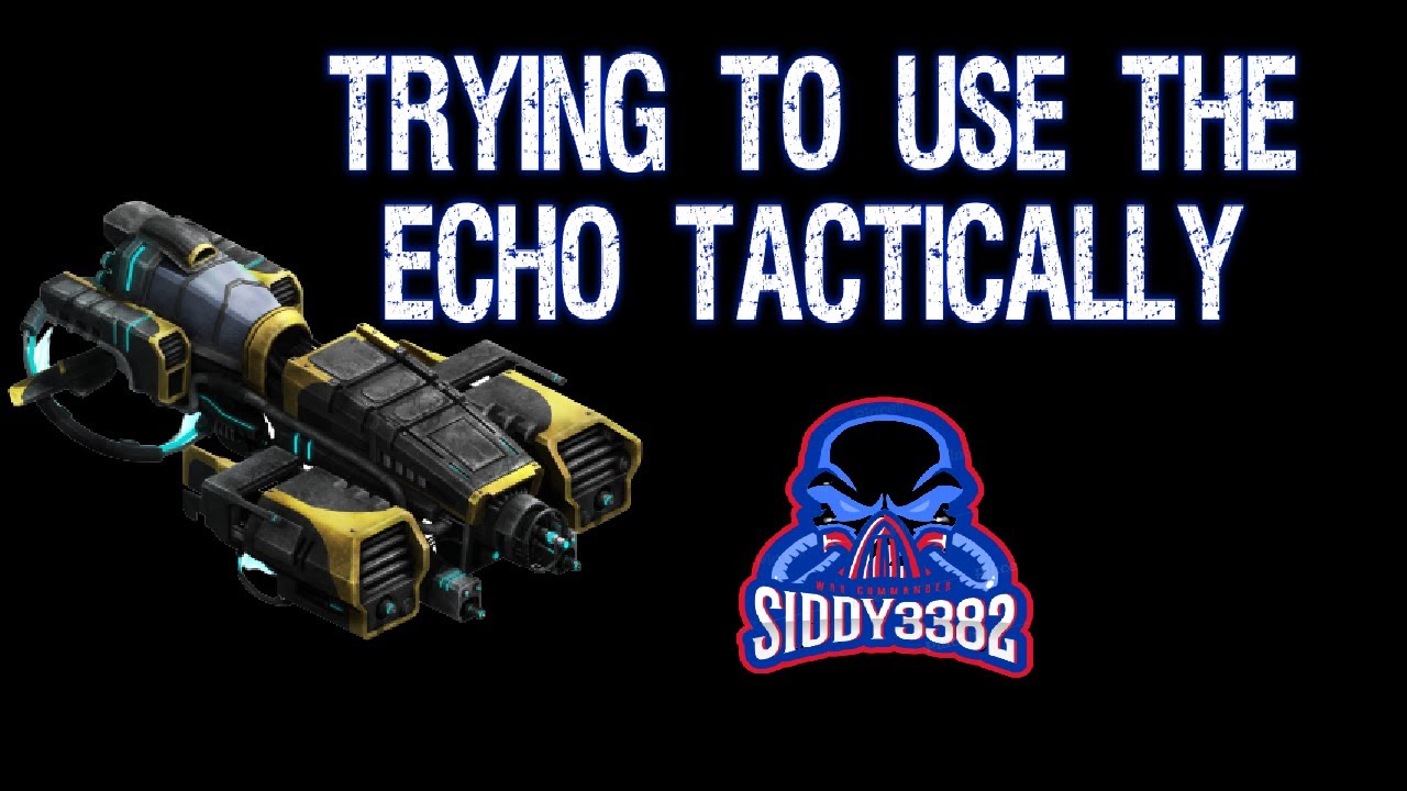 War Commander - Trying To Use The Echo Tactically. - YouTube
