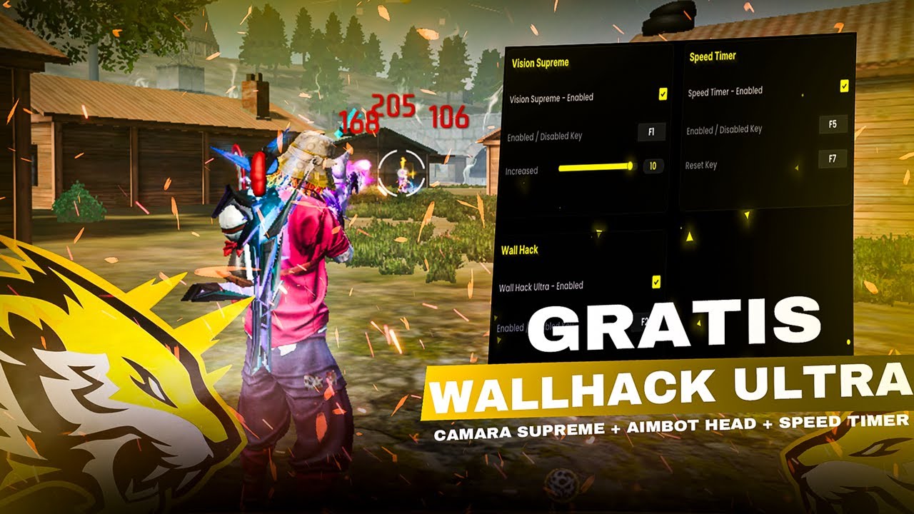 PANEL WALLHACK - SPEED🔴 FREE FIRE GRATIS - PARA CUENTA PRINCIPAL| 100% ...