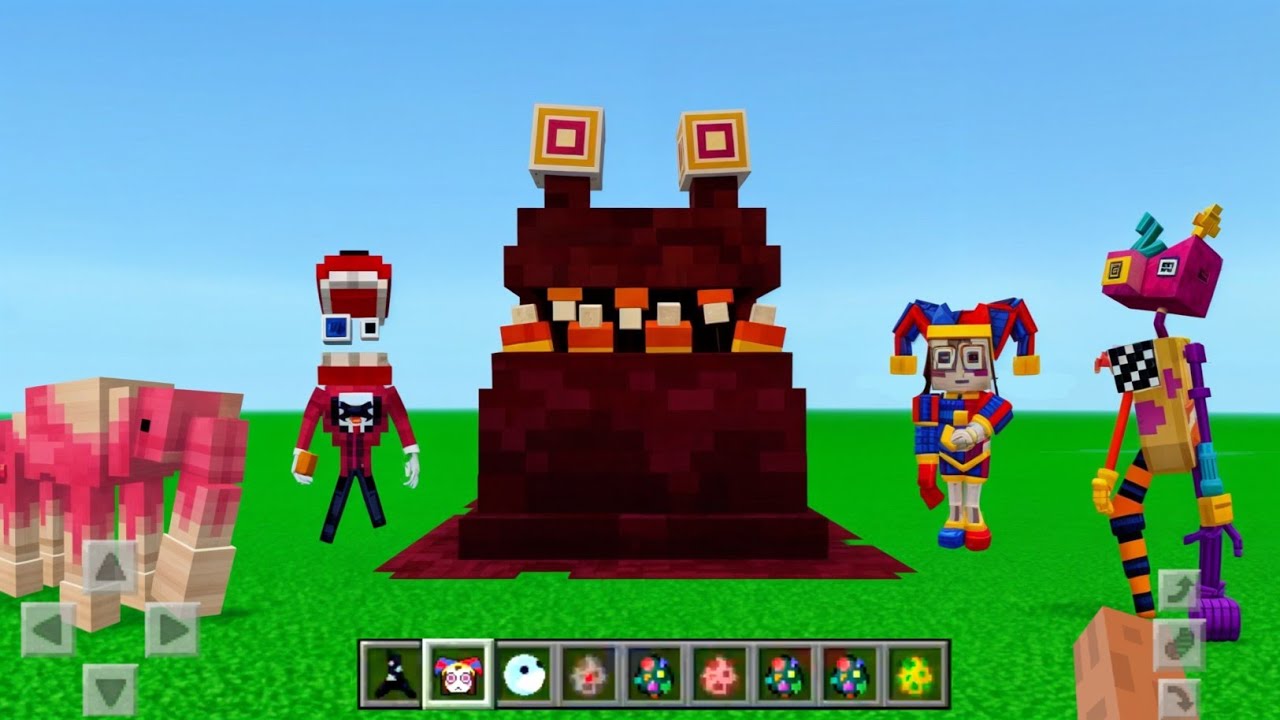 The Amazing Digital Circus Episode 2 Addon in Minecraft PE - YouTube