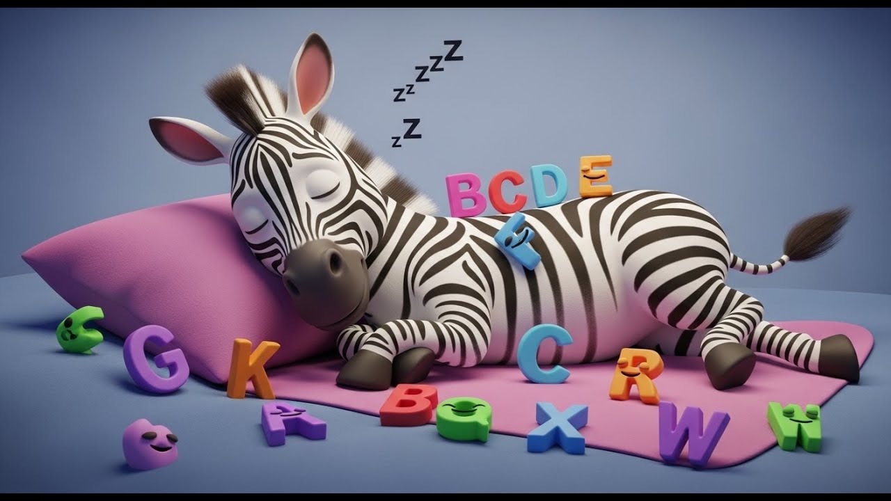 Zany Zebra’s Alphabet Zoom 🦓💨 | Animated Nursery Rhyme & Fun Kids Sing ...