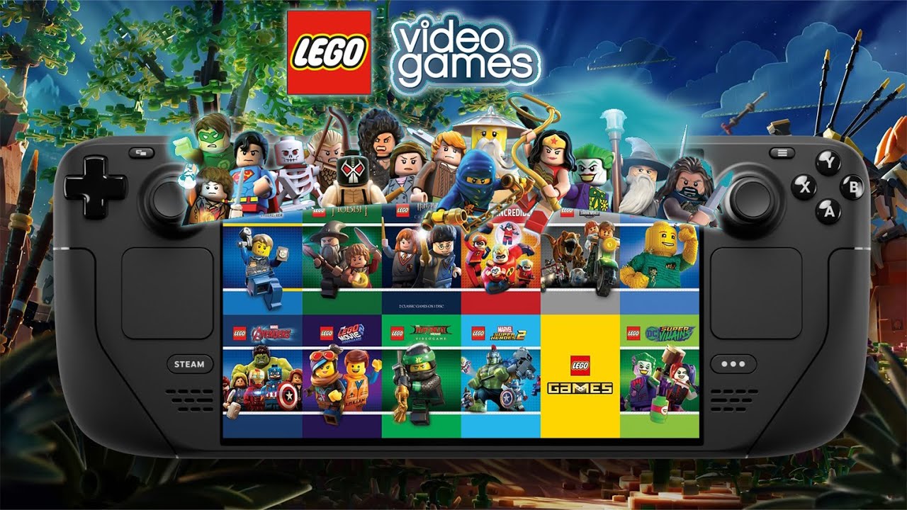 LEGO Video Games Collection on Steam Deck | Performance Test - YouTube
