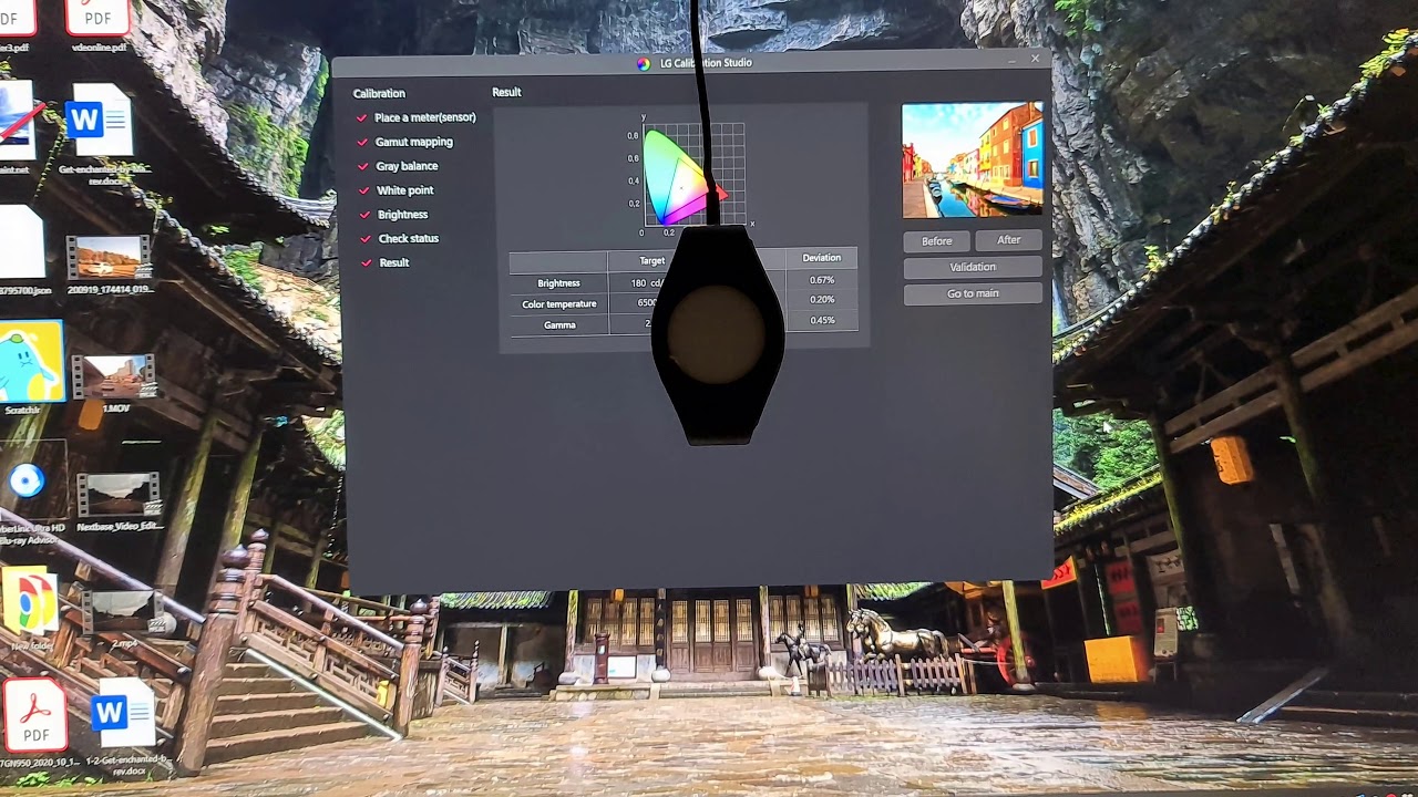 LG 27GN950 monitor hardware calibration issue - YouTube