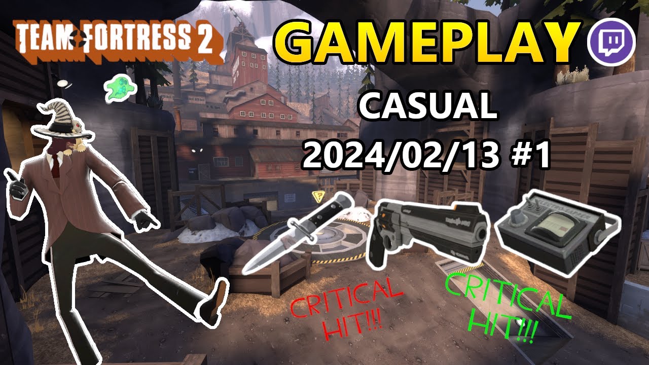 Team Fortress 2 | Twitch | Casual | Gameplay | Cascade | Spy | 2024/02 ...
