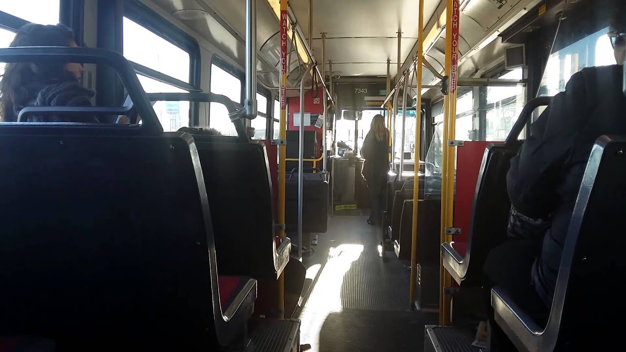 TTC 1999 New Flyer D40LF #7343 Ride Aboard - YouTube