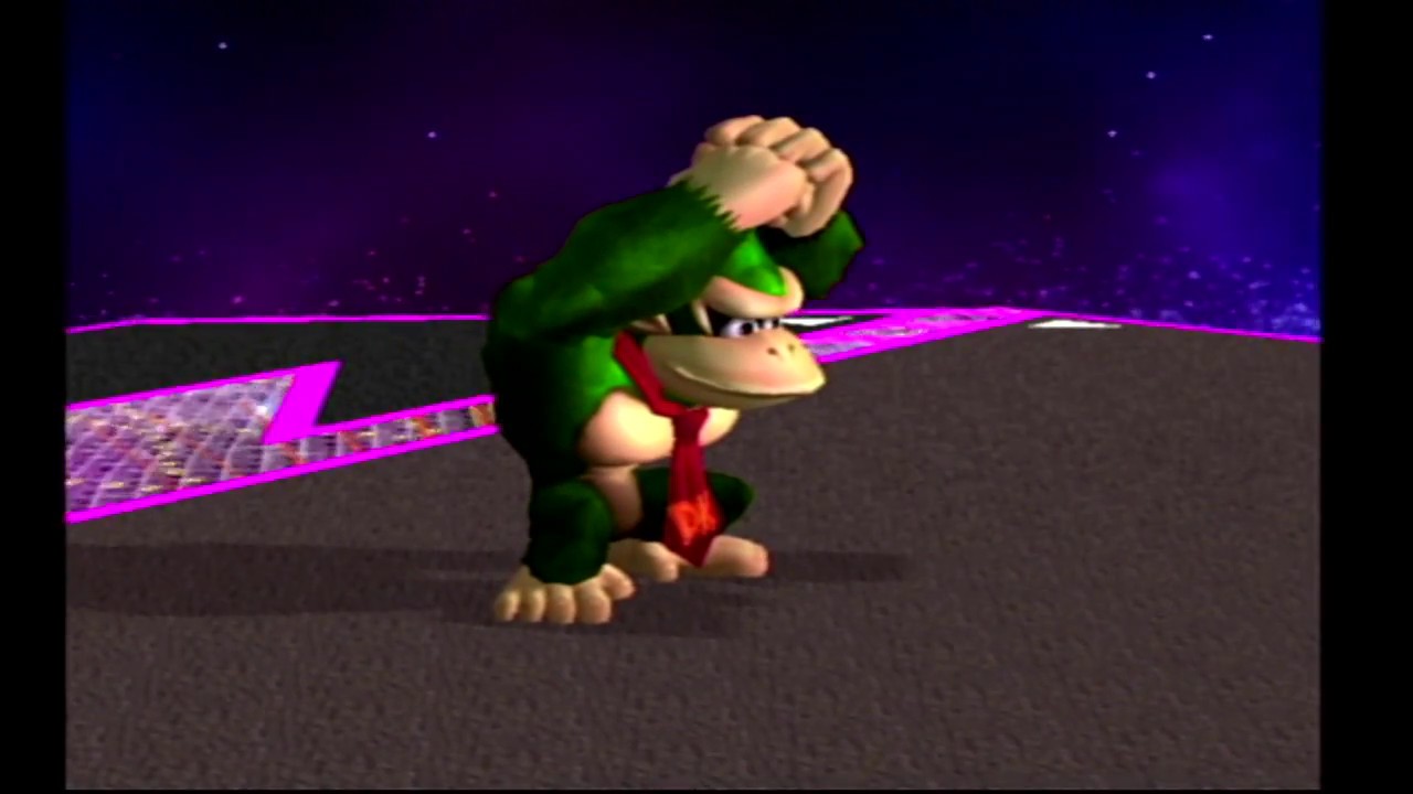 Super Smash Bros Melee playthrough - Adventure mode as Donkey Kong ...