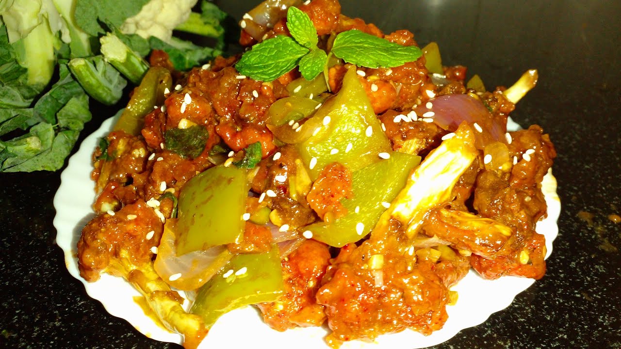 Gobi Chilli . गोभी चिल्ली रेसिपी . Crispy Gobi Chilli . Gobi Manchurian ...