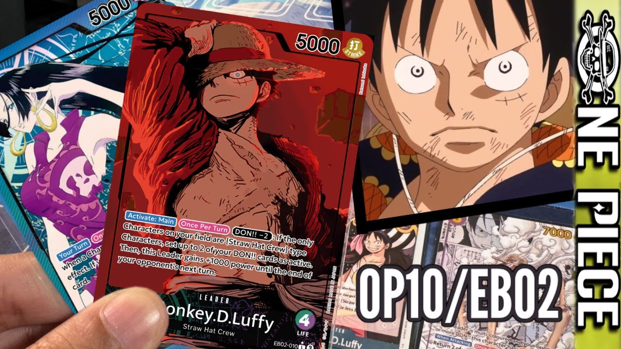GREEN PURPLE LUFFY GOES HARD! | EB02 Luffy Vs OP07 Boa Hancock | One Piece TCG - YouTube