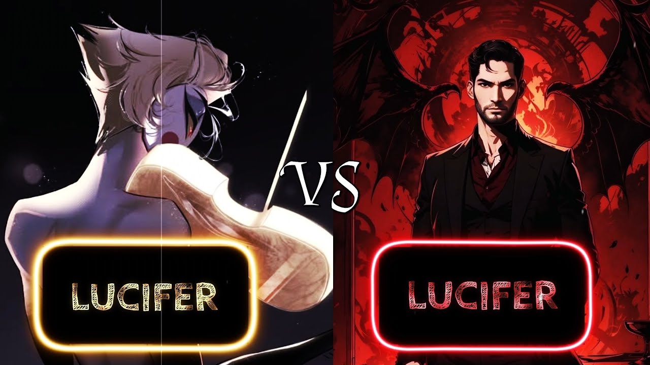 LUCIFER[H.H] VS LUCIFER[TV] #video #hazbinhotel #lucifer - YouTube