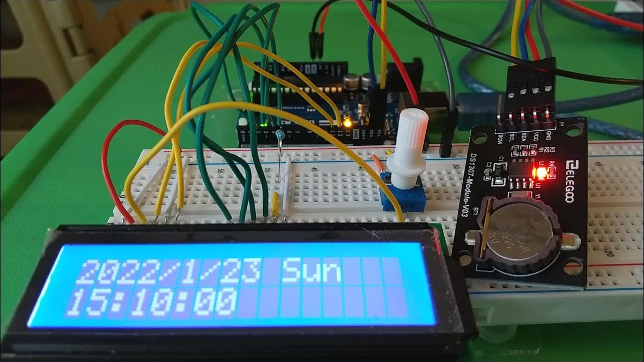(Arduino) ELEGOO The Most Complete Starter Kit - Lesson 19「Real Time ...