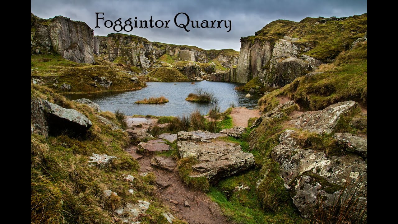 A November walk to Foggintor and Swelltor Quarry - YouTube