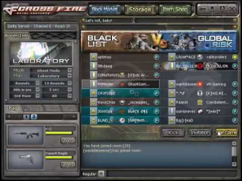 CrossFire - Ghost Mode gameplay - Black List - LAB - YouTube