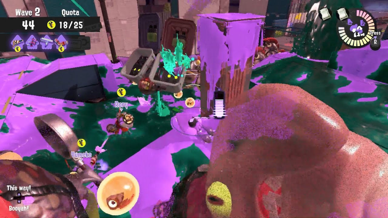 Splatoon 3: Silver in Salmon Run's Big Big Run [43-41-48, 43/1078 ...