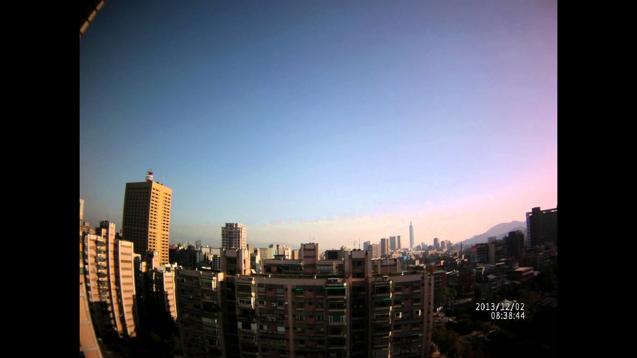 20131202 Time lapse of daytime in Taipei Taiwan - YouTube