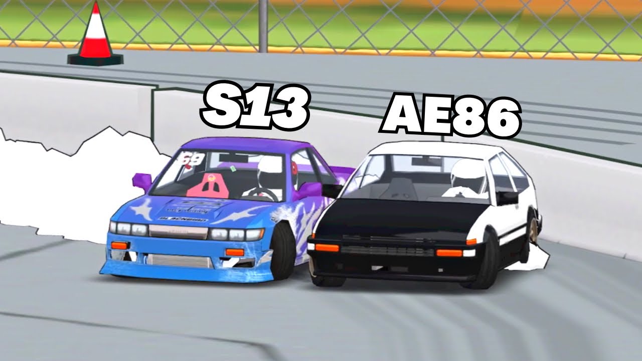 🔥 S13 Vs AE86 🔥 Chase Fr Legend - YouTube