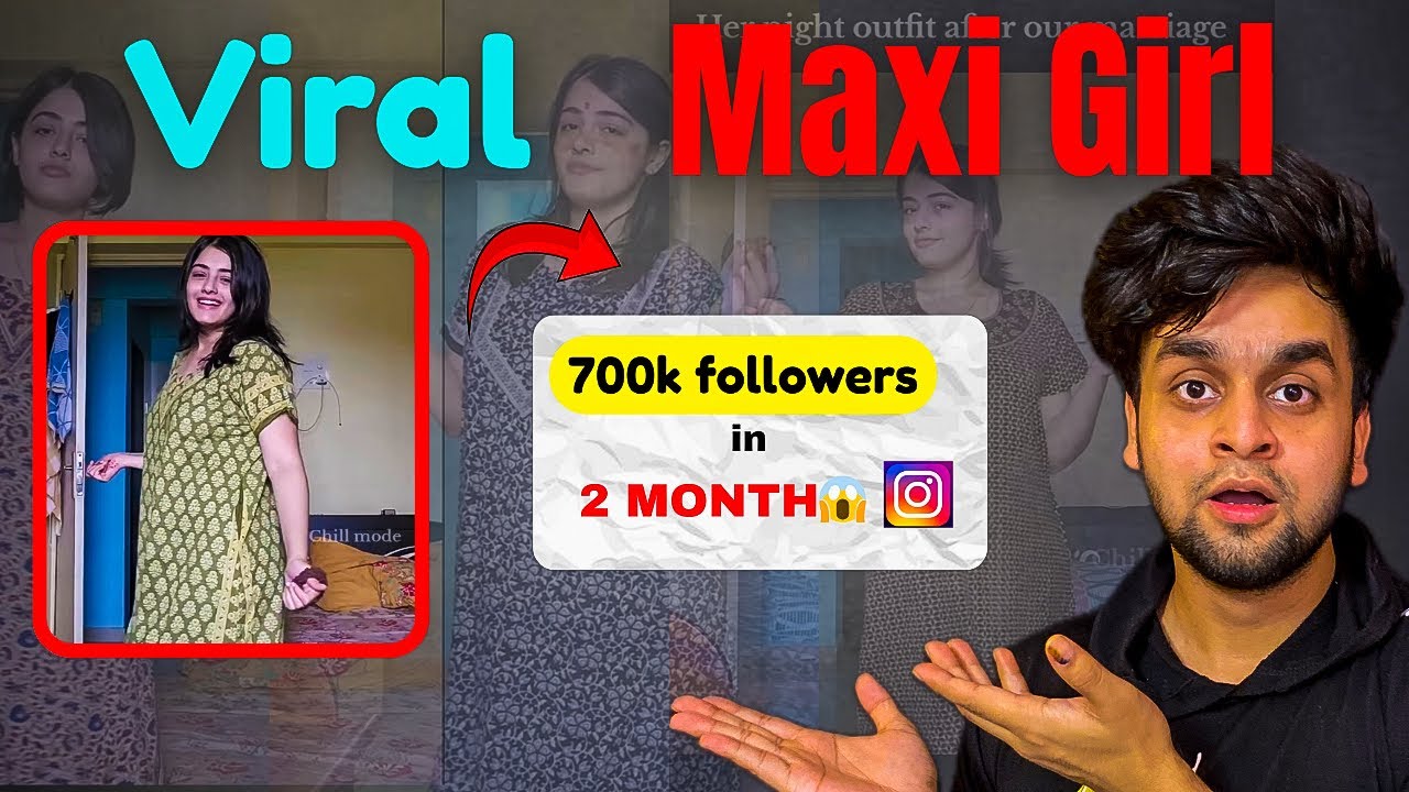 Instagram Viral Maxi girl | The stupid fans | - YouTube