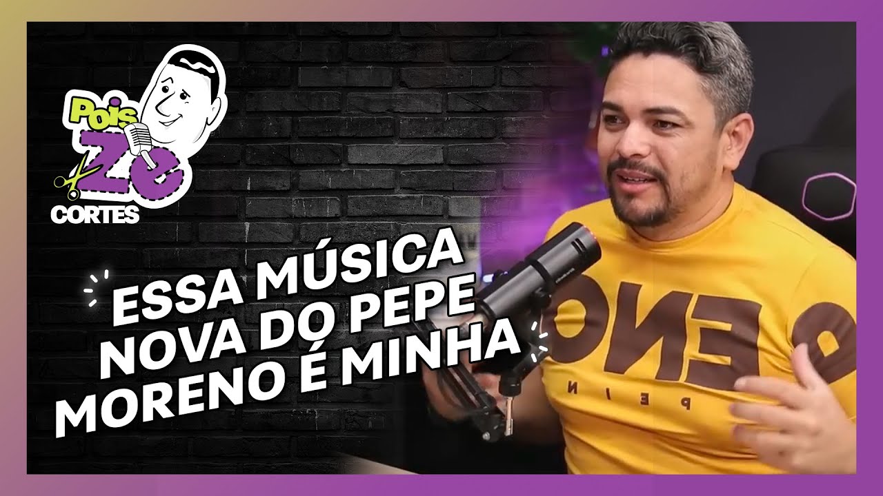 ESSA MÚSICA NOVA DO PEPE MORENO É MINHA! - DÉLIO MACNAMARA - YouTube