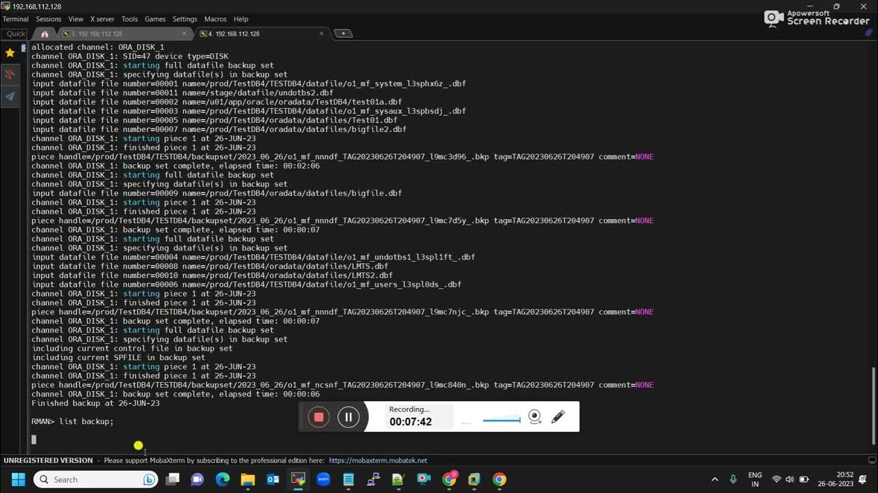 41 _ Rman Configuration Parameters in Oracle DBA. Free online training 2023 @ravireddye-learning ...